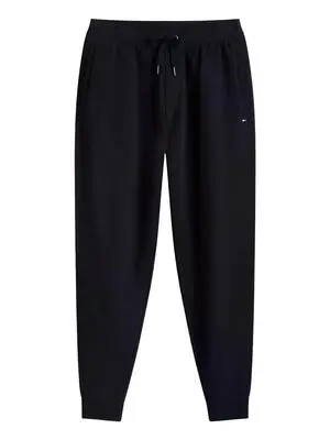 Tommy Hilfiger Flag Drawstring Track Pants - Blue
