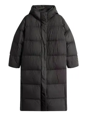 Tommy Hilfiger Hooded Puffer Down Coat - Black