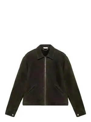 1989 STUDIO Leather Zip-up Jacket - Brown