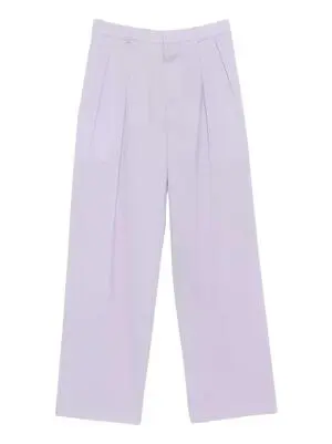 Wardrobe.NYC Pleated Trousers - Purple