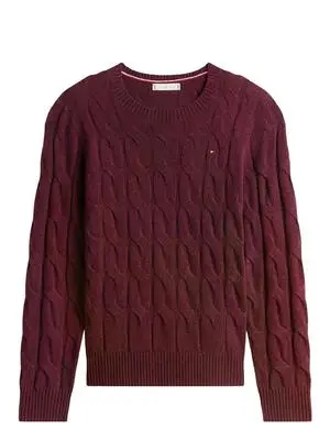 Tommy Hilfiger Cable-knit Pullover - Red