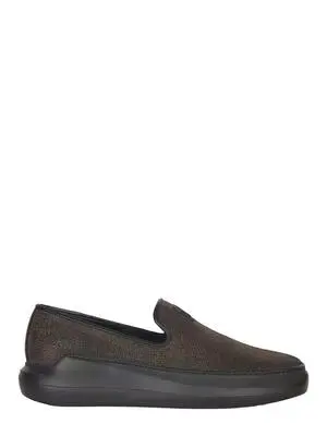 GIUSEPPE ZANOTTI Conley Zip Loafers - Brown