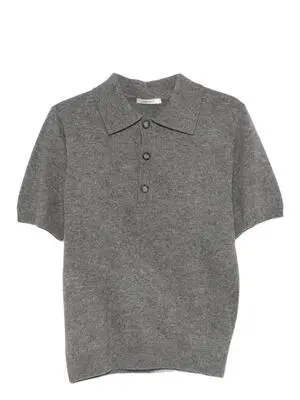 ENTIRE STUDIOS Button-fastening Polo Shirt - Grey