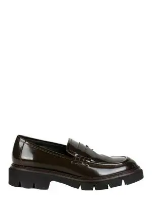 LUCA GROSSI Leather Loafers - Brown