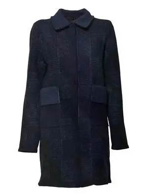 MIRCO GIOVANNINI Patch-pocket Coat - Blue
