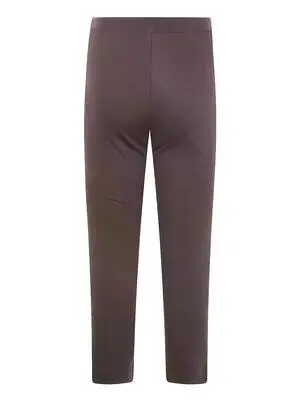 Liviana Conti Elasticated-waistband Leggings - Brown