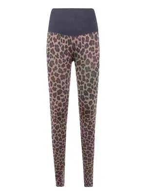 MC2 SAINT BARTH Vega Leopard-print Leggings - Neutrals