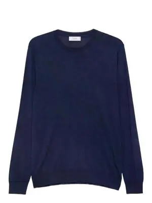 FERRANTE Crew-neck Top - Blue