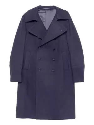 Tagliatore Double-breasted Coat - Blue