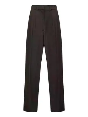 PT TORINO Pleated Trousers - Brown