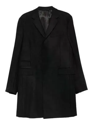 Prada Pocket Buttoned Coat - Grey