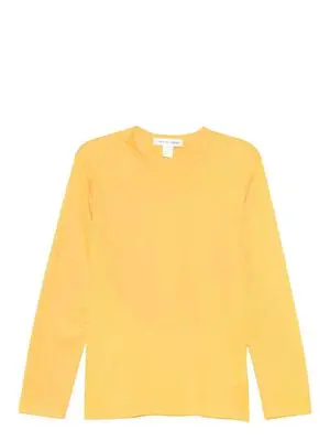 Comme Des Garçons Cotton T-shirt - Yellow