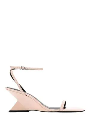 Schutz 75mm Joanna Geometric-wedge Sandals - Pink