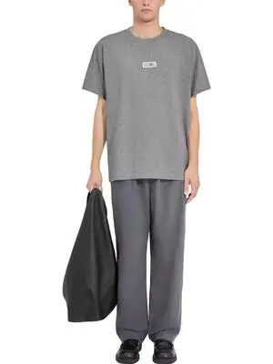 MAISON MARGIELA Numeric Cotton T-shirt - Grey