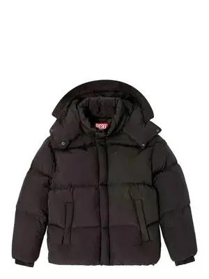 DIESEL® Logo-Patch Down Jacket