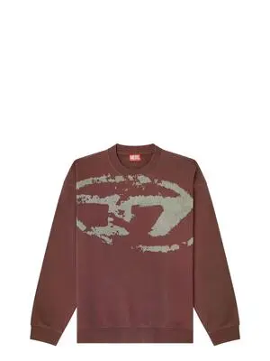 Diesel S-boxt-n5 Sweatshirt - Brown