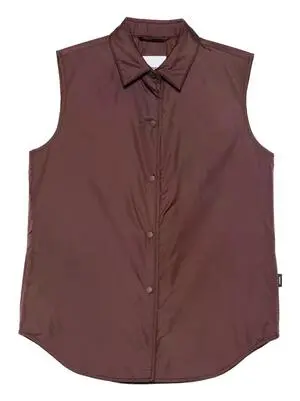 Aspesi Snap-fastening Gilet - Red