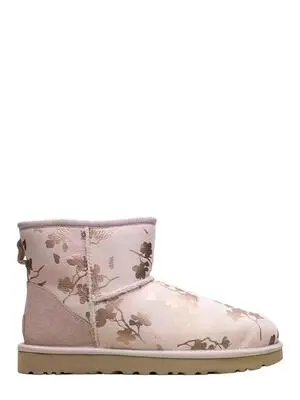 UGG Floral Foil Mini Boots