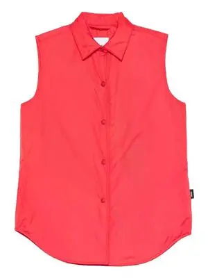 Aspesi Snap-fastening Gilet - Red