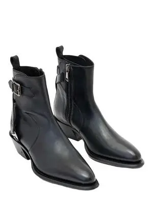 John Varvatos Crosby Saddle Jodhpur Boots - Black