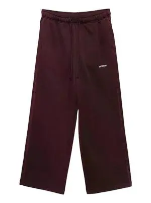 We11Done Side-stripe Track Pants - Red