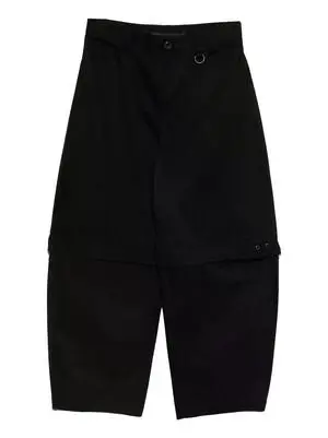 TEAM WANG DESIGN Detachable Pants - Black