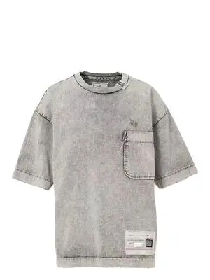 Mihara Yasuhiro Amateur Sewn Like T-shirt - Grey