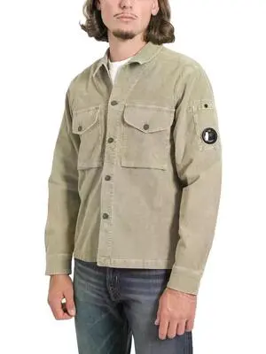 C.P. COMPANY Buttoned Pocket Shirt - Neutrals