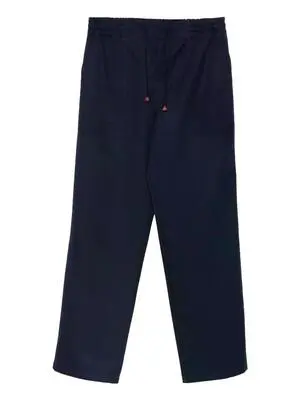 Drole De Monsieur Drawstring Pocket Trousers - Blue