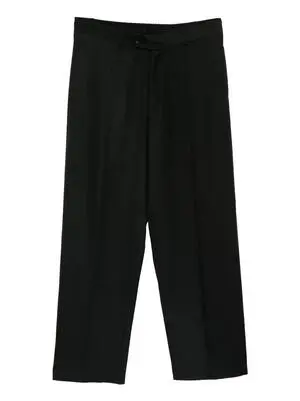 ABOUT:BLANK Pleated Trousers - Black