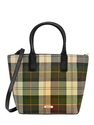Barbour Check-pattern Tote Bag - Neutrals