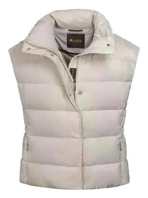 MOORER Mily-os Quilted Vest - Neutrals
