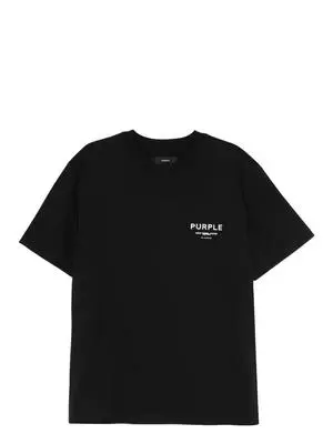 PURPLE BRAND Logo T-shirt - Black