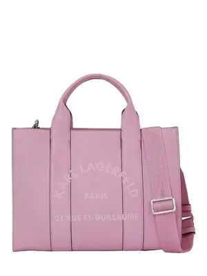 Karl Lagerfeld Rue St. Guillaume Tote Bag - Pink