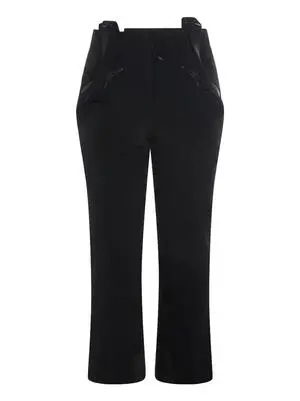 Mackage Nyomi-r Ski Trousers With Removable Suspenders - Black