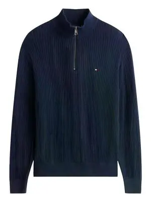 Tommy Hilfiger Ribbed Knitwear - Blue
