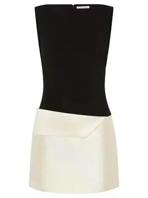 RACHEL GILBERT Rikki Two-Tone Mini Dress