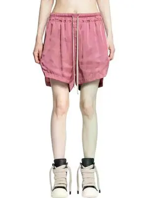 Rick Owens Drawstring-fastening Shorts - Pink
