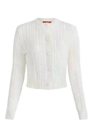 ALTUZARRA Patmae Cable-Knit Cardigan