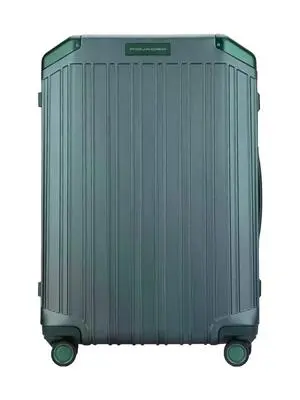 PIQUADRO Medium 4-wheel Suitcase - Green