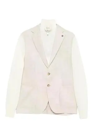 GRAN SASSO Pocket Button Blazer - Neutrals