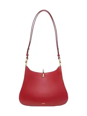Rabanne Leather Shoulder Bag - Red