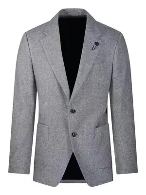 LARDINI Checked Blazer