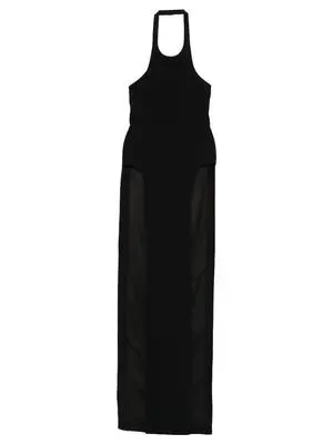 MONOT Halterneck Maxi Dress - Black