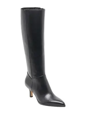 Dolce Vita Aldy Knee High Boot - Black Leather