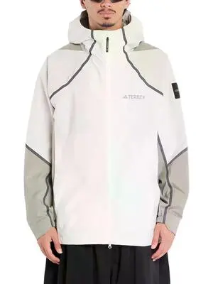 Adidas Climaproof Hooded Jacket - Neutrals