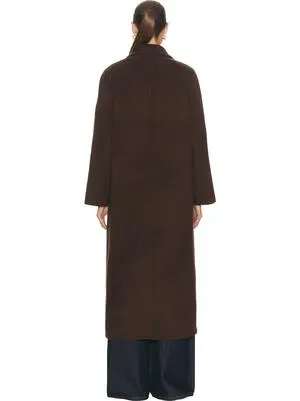 Jenni Kayne Olivia Melton Coat - Chocolate