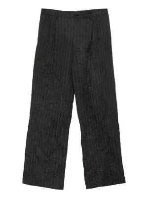 Simkhai Striped Trousers - Grey