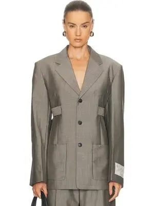 Alexander Wang Blazer - Mink Melange