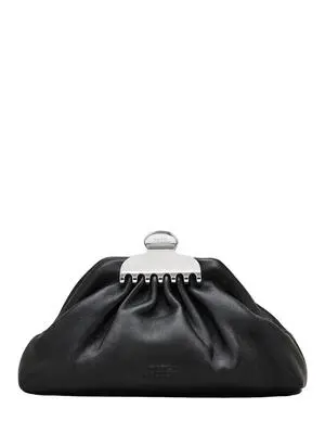 Marc Jacobs The Glam Claw Clip Small Clutch - Black
